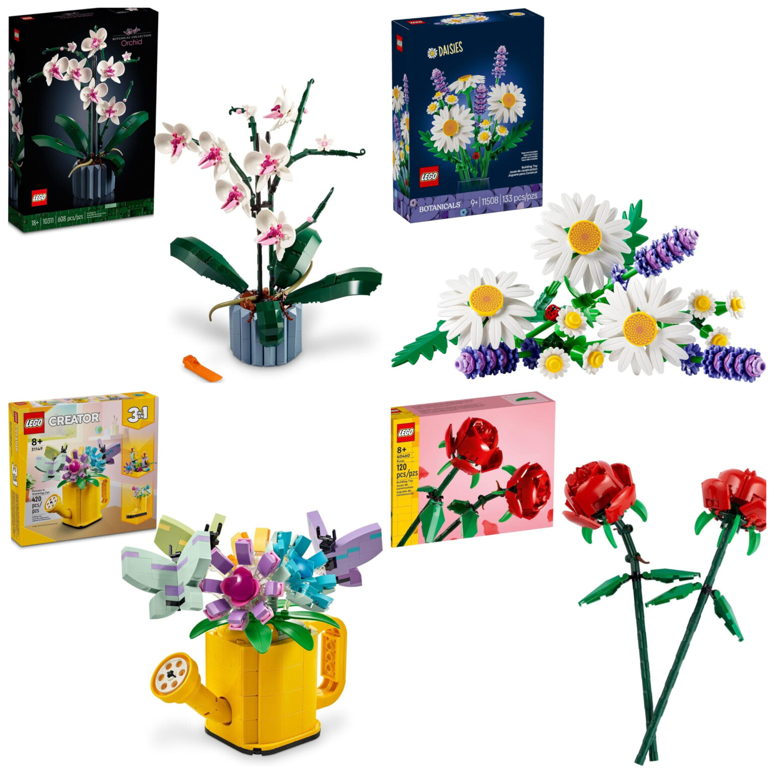 LEGO Botanicals! Give LEGO Flowers - Frugal Fun For Boys and Girls