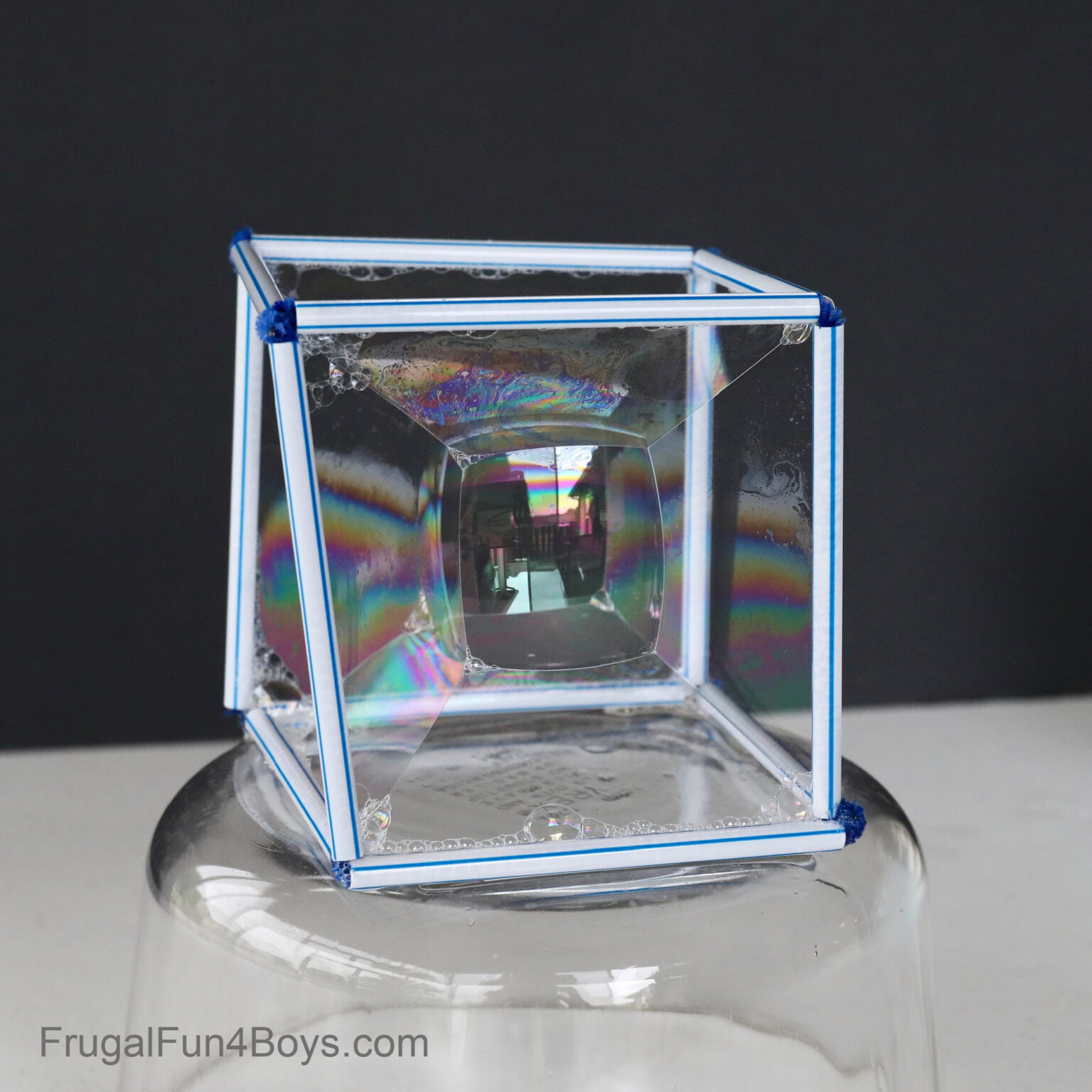 Square Bubbles Science Activity - Frugal Fun For Boys and Girls